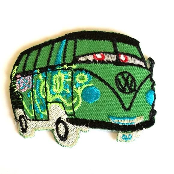 Accessories | Hippie Van Patch Iron On Patches Retro Vw Bus Diy | Poshmark